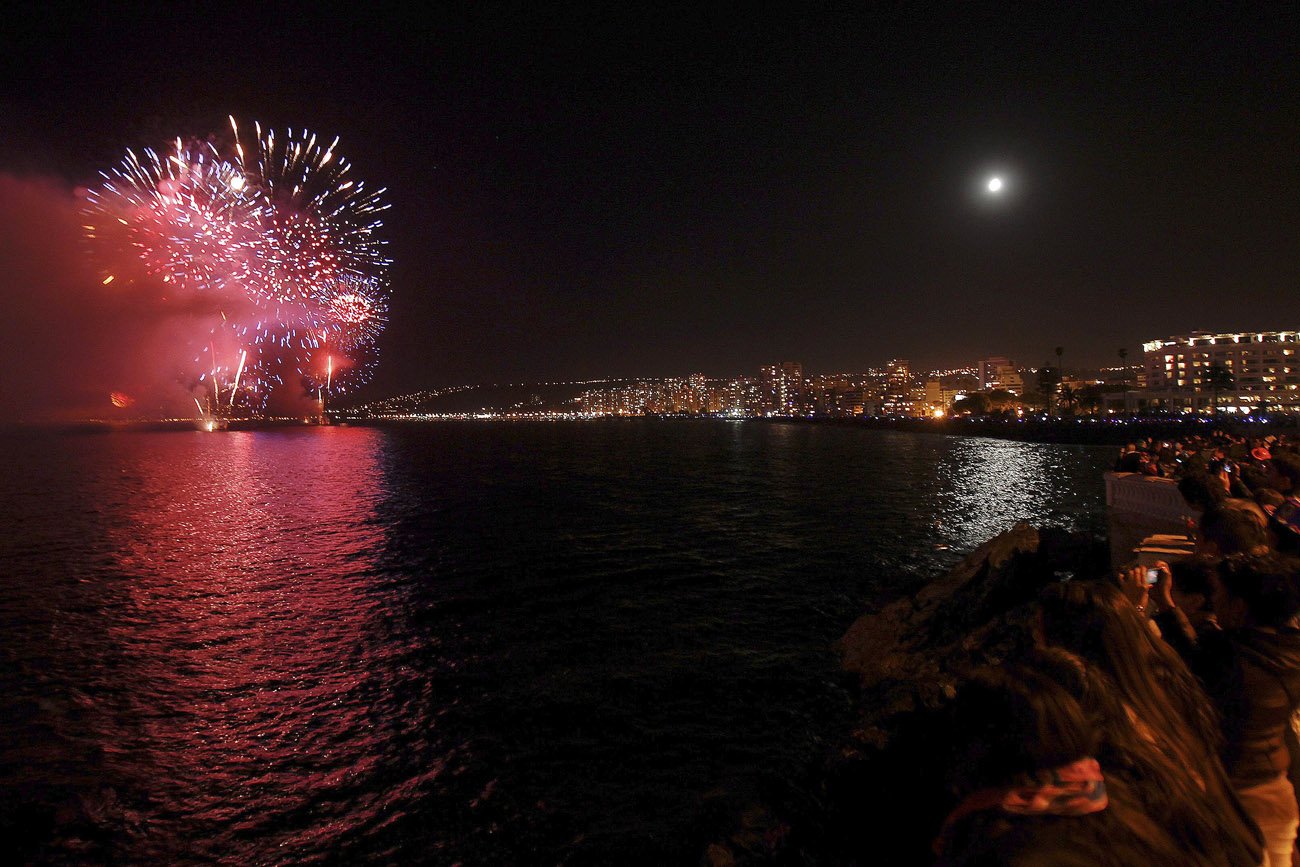 El año nuevo en Chile | Fotos HD de Emol.com
